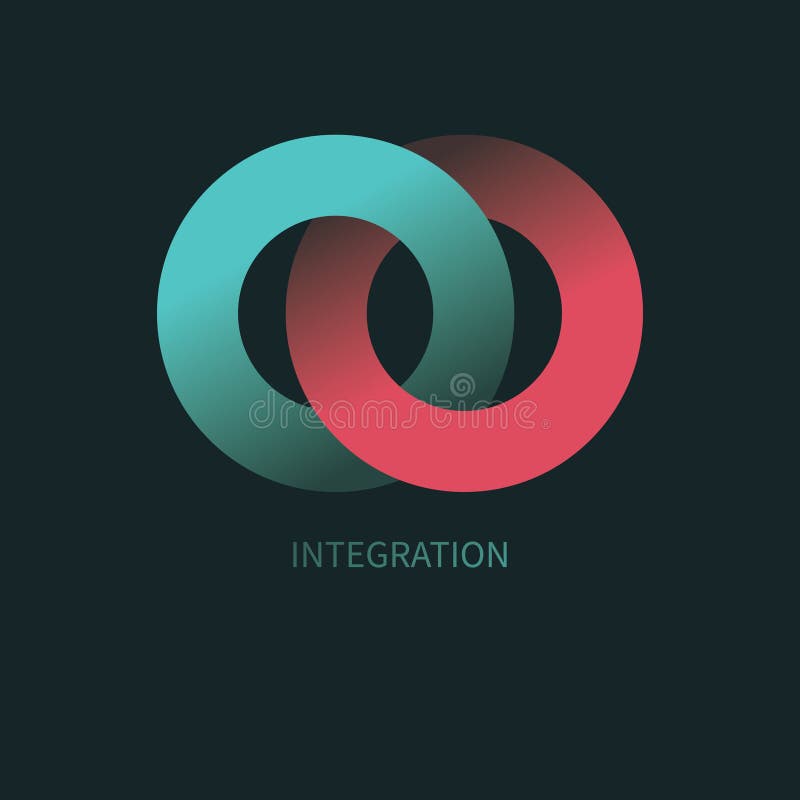 Interaction Circles Logo Stock Illustrations – 498 Interaction Circles ...