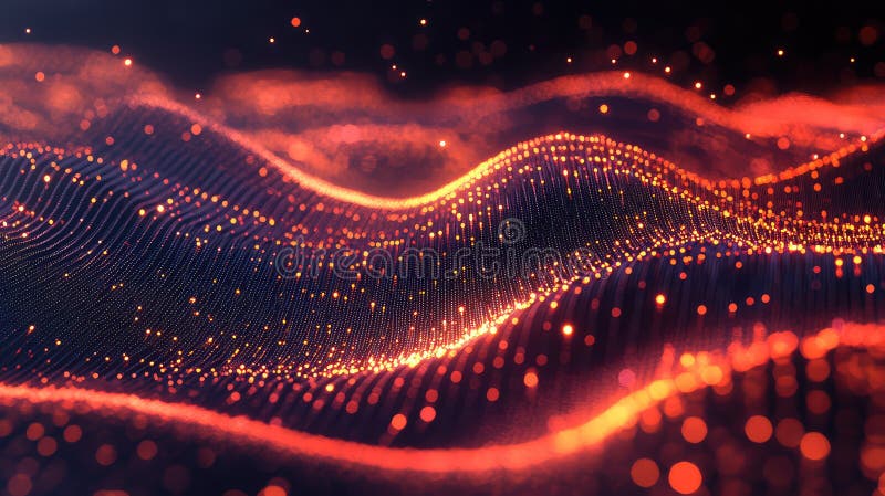 Integration Layering Data Stream Stock Illustration - Illustration of ...