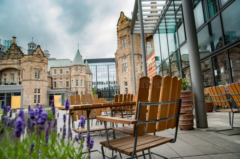 Integration of Modern and Medieval Architecture in Edinburgh Scotland ...