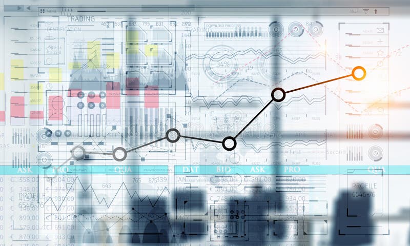 Integration of New Technologies . Mixed Media Stock Image - Image of ...