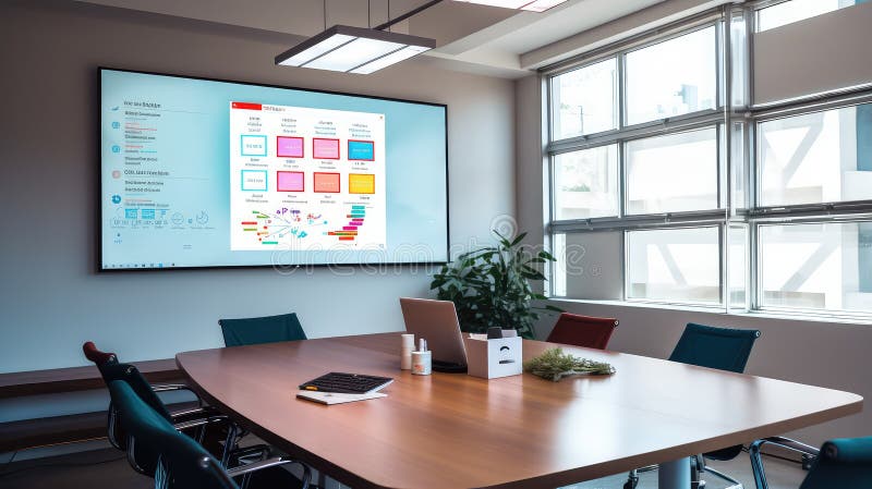 Integration Office Automation Stock Illustration - Illustration of ...