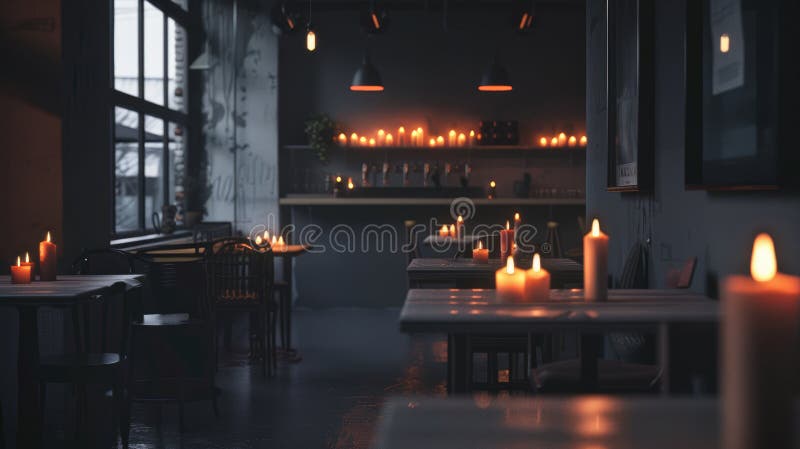 Integration of Practical Lights with Professional Lighting Stock Photo ...