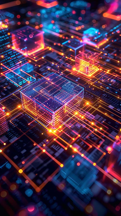 Integration of Systems between Applications and Platforms Stock Photo ...