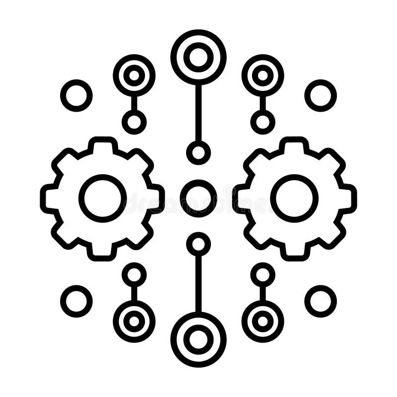 Integration Vector Icon. Automation Concept Illustration Sign. Software ... Integration Vector Icon. Automation Concept Illustration Sign. Software ...
