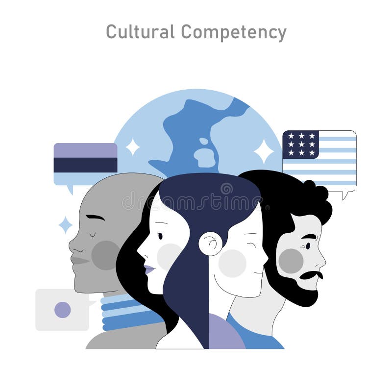 Integrative Psychotherapy. Flat Vector Illustration Stock Vector ...