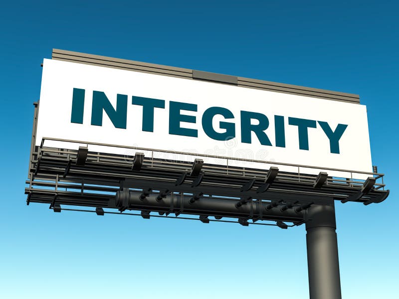 Values or value system stock illustration. Illustration of integrity ...