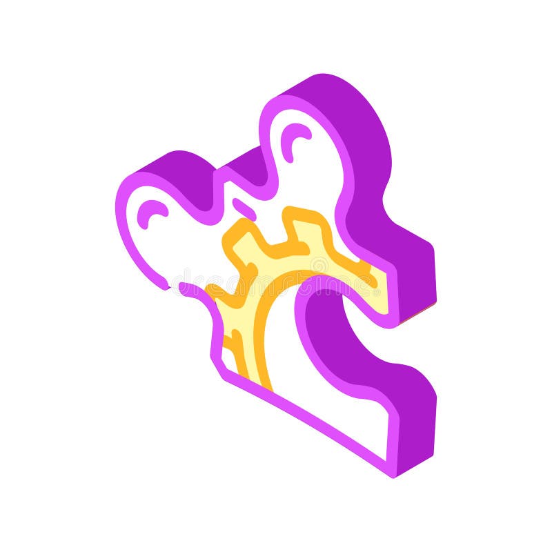 Integrity Process Isometric Icon Vector Illustration Stock Vector ...