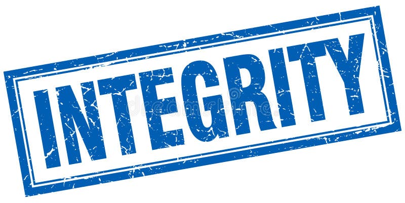 Integrity stamp stock vector. Illustration of sign, template - 125215422