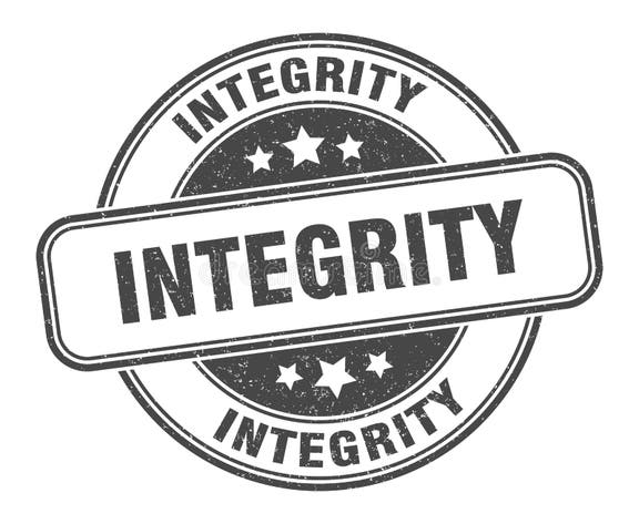 Integrity Stamp. Integrity Round Grunge Sign Stock Vector ...