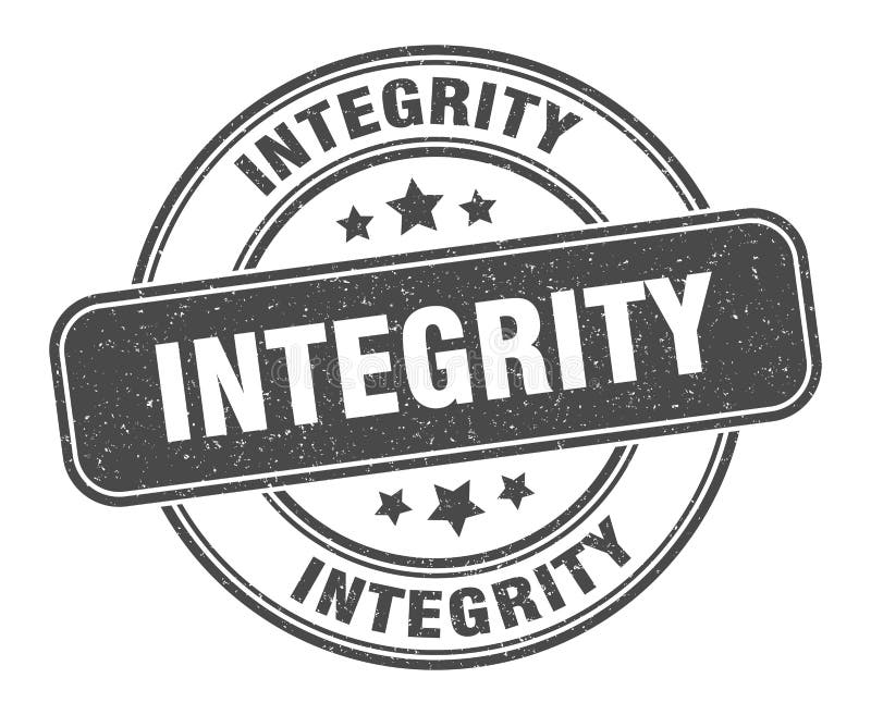 Integrity stock vector. Illustration of paper, vector - 124344551