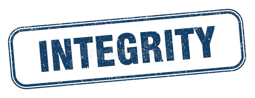 Integrity Stamp. Integrity Square Grunge Sign Stock Vector ...