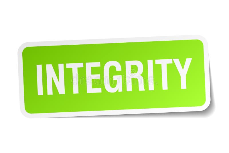 Integrity Sticker Stock Illustrations – 351 Integrity Sticker Stock ...