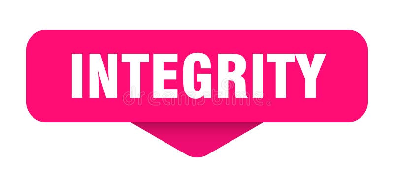 Integrity Rectangular Sign Stock Illustrations – 59 Integrity ...