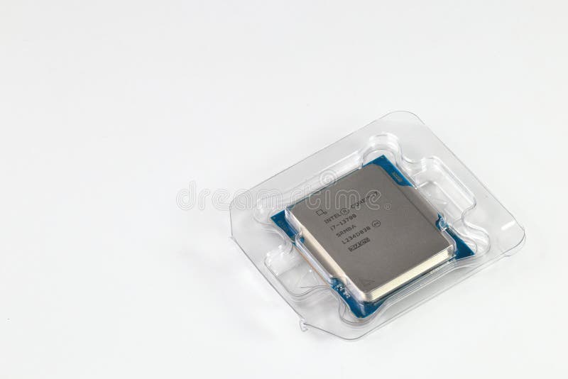 Intel CPU Central Processor Unit Core I7 13700 in 13th Generation Editorial Photography - Image ...