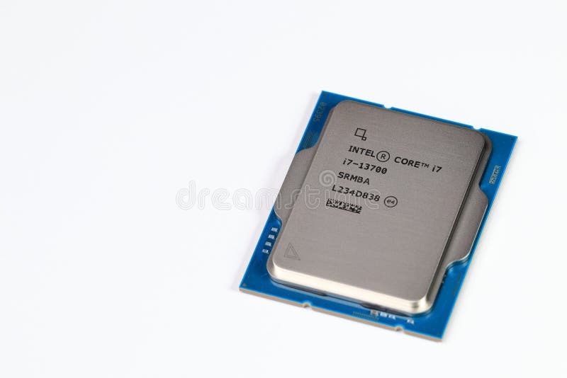 Intel CPU Central Processor Unit Core I7 13700 Editorial Photography ...