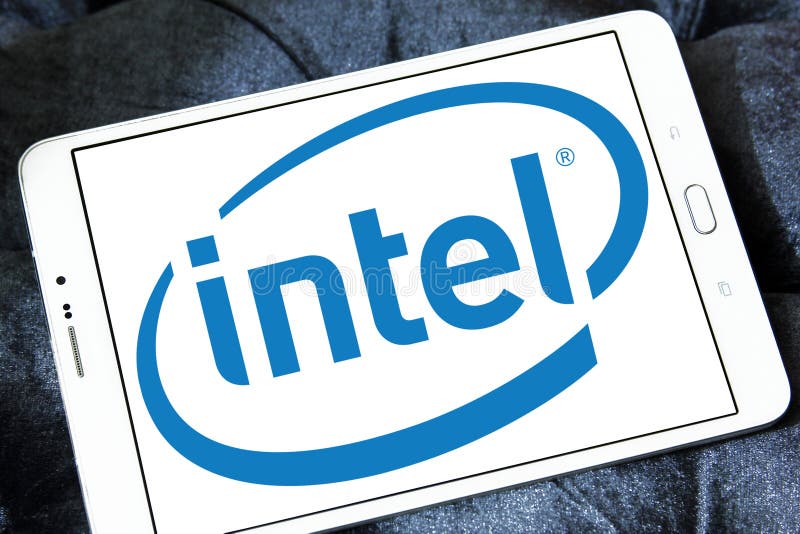 Intel Logo Dark Blue