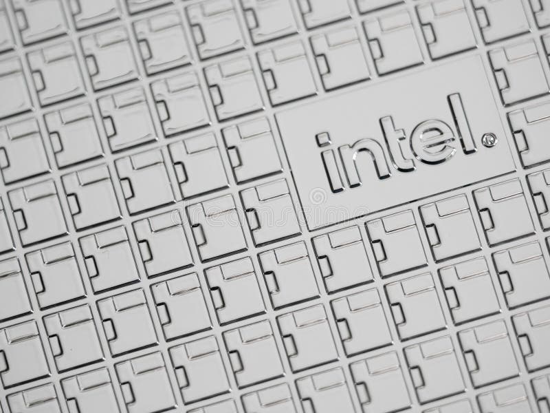 Intel Logo on an Intel Core 14th Gen I9-14900K Processor Case Editorial ... Intel Logo on an Intel Core 14th Gen I9-14900K Processor Case Editorial ...