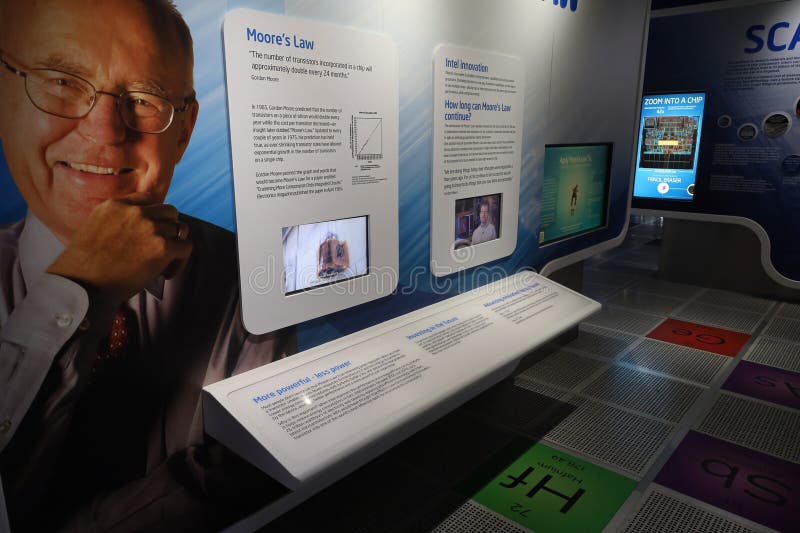 Intel Museum Silicon Valley California Editorial Photography - Image of ...