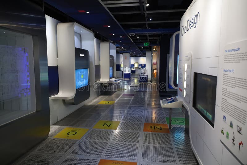 Intel Museum Silicon Valley California Editorial Stock Image - Image of ...
