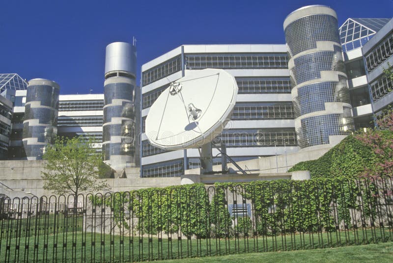 Intel Satellite Building, Washington, DC Editorial Stock Photo - Image ...
