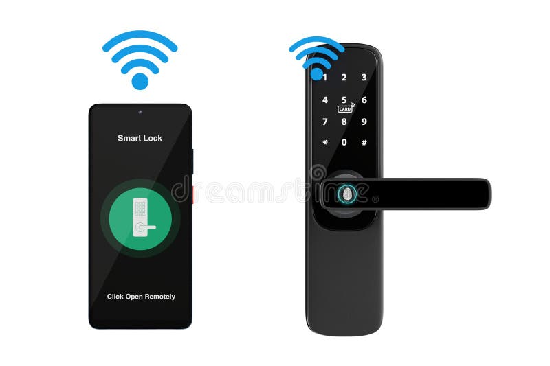 Inteligente Biometric Smart Door Lock with Digital Keypad Controlled by ...