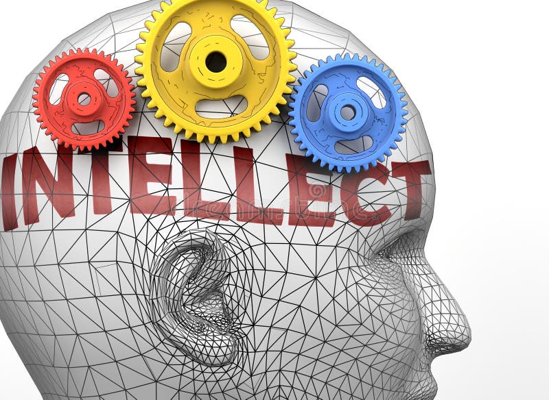 Human Intellect stock illustration. Illustration of education - 116836843