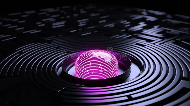 Intelligence Digital Brain Technology Concept Stock Illustration ...