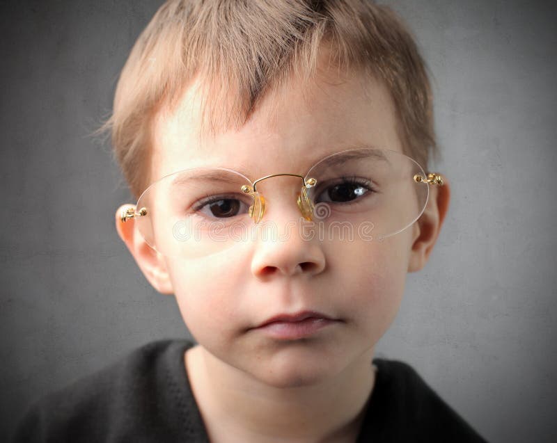 Intellectual stock photo. Image of young, baby, intellectual - 14132856