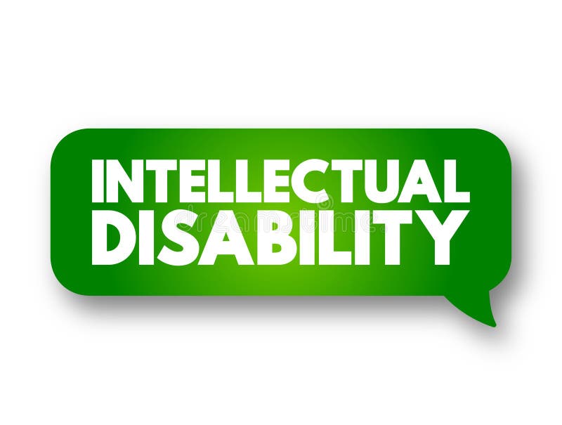 Intellectual Disability - Generalized Neurodevelopmental Disorder, Text ...