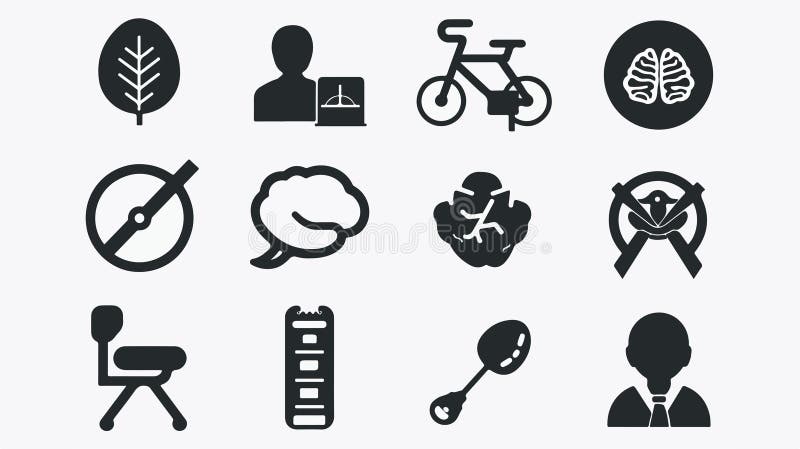 Professional Intellectual Disability Icon for Inclusive Designs Stock ...