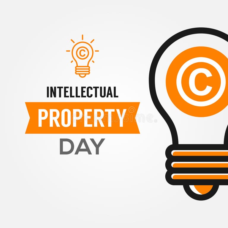 Intellectual Property Day Vector Design for Banner and Background Stock ...