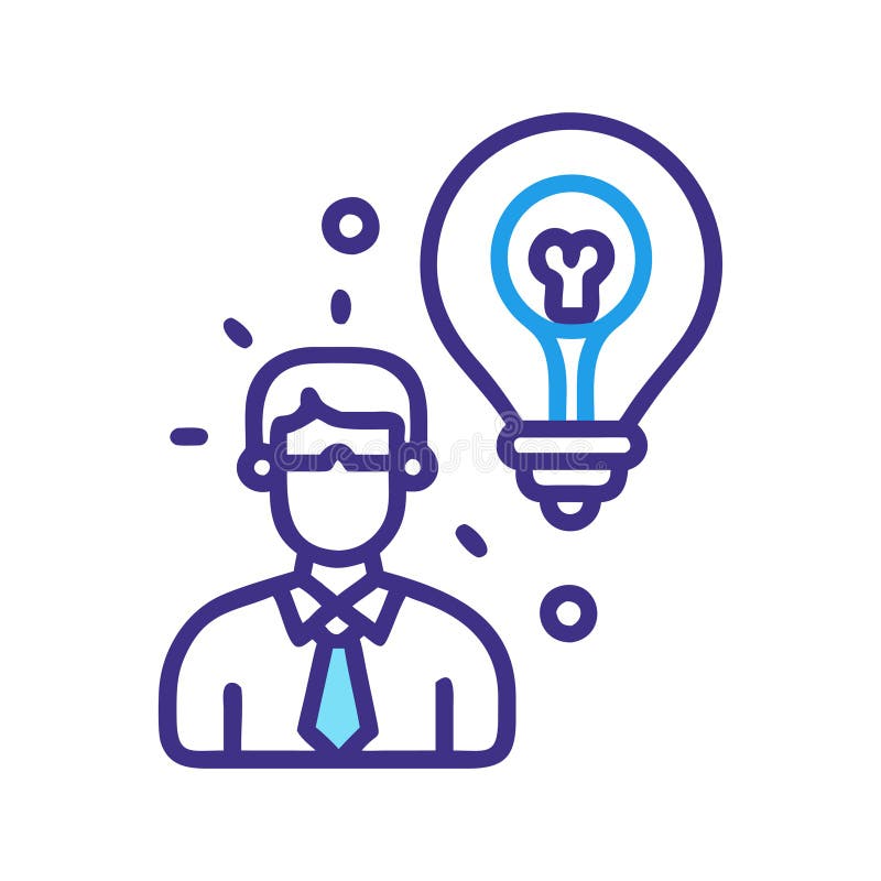 Intellectual Property Icon for Protection Stock Vector - Illustration ...