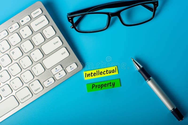 INTELLECTUAL PROPERTY - Tags on Workplace. Theme of Protection of ...