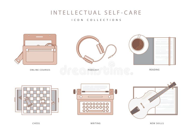 Intellectual Self-care Routine To Do Ideas or Checklist. Self Care ...