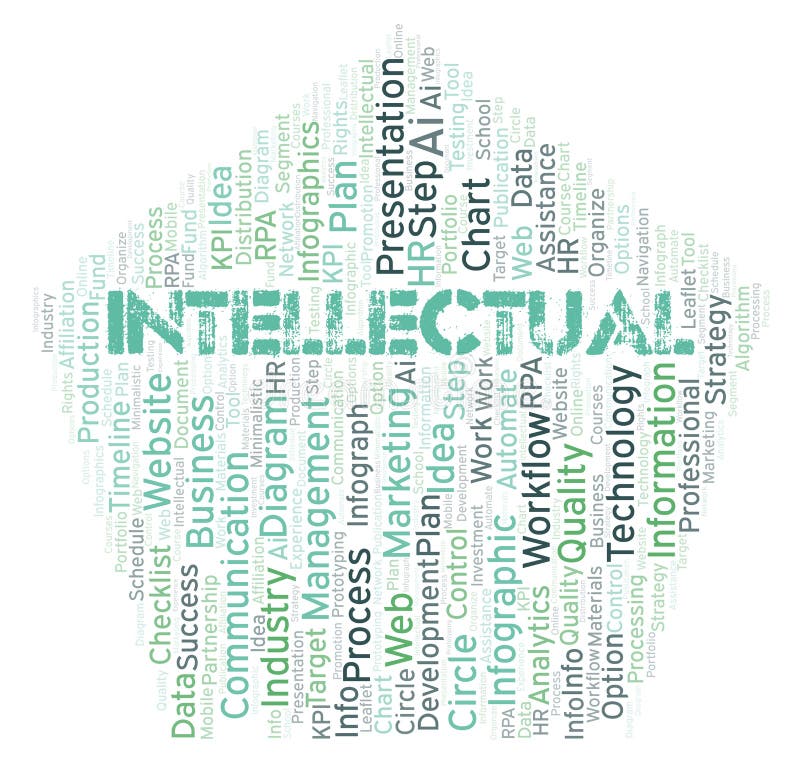 Intellectual Typography Stock Illustrations – 307 Intellectual ...