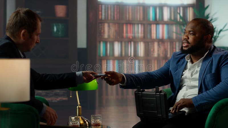 Intelligence Agent Preparing Analyze Top Secret Data Storage Hard Disk ...