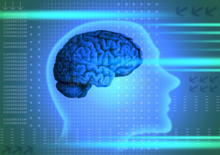 Intelligence Concept Brain Scanning Stock Illustrations – 419 ...