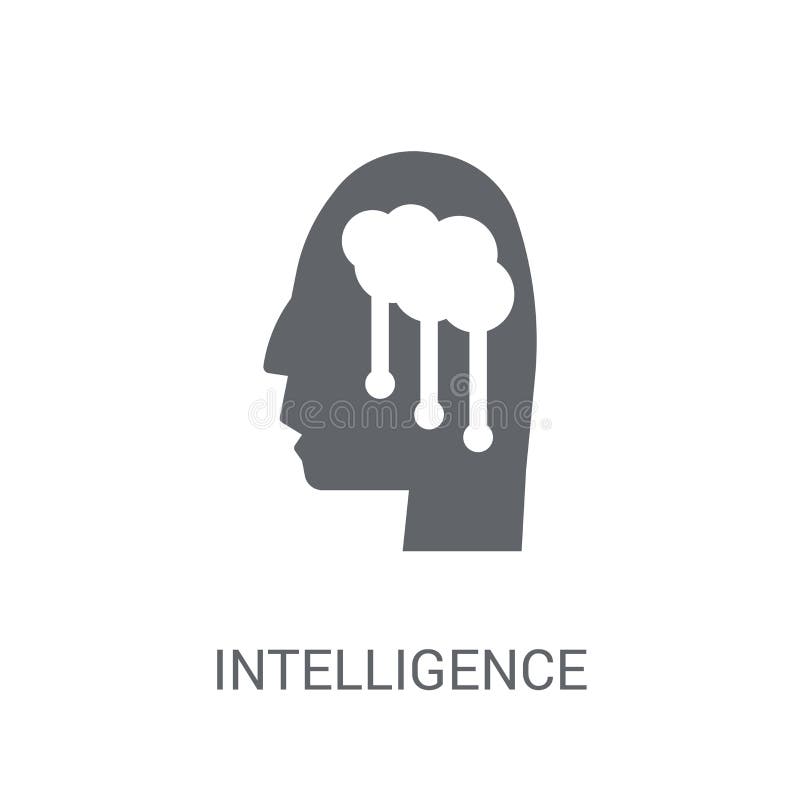 Intelligence Icon. Trendy Intelligence Logo Concept On White Background ...