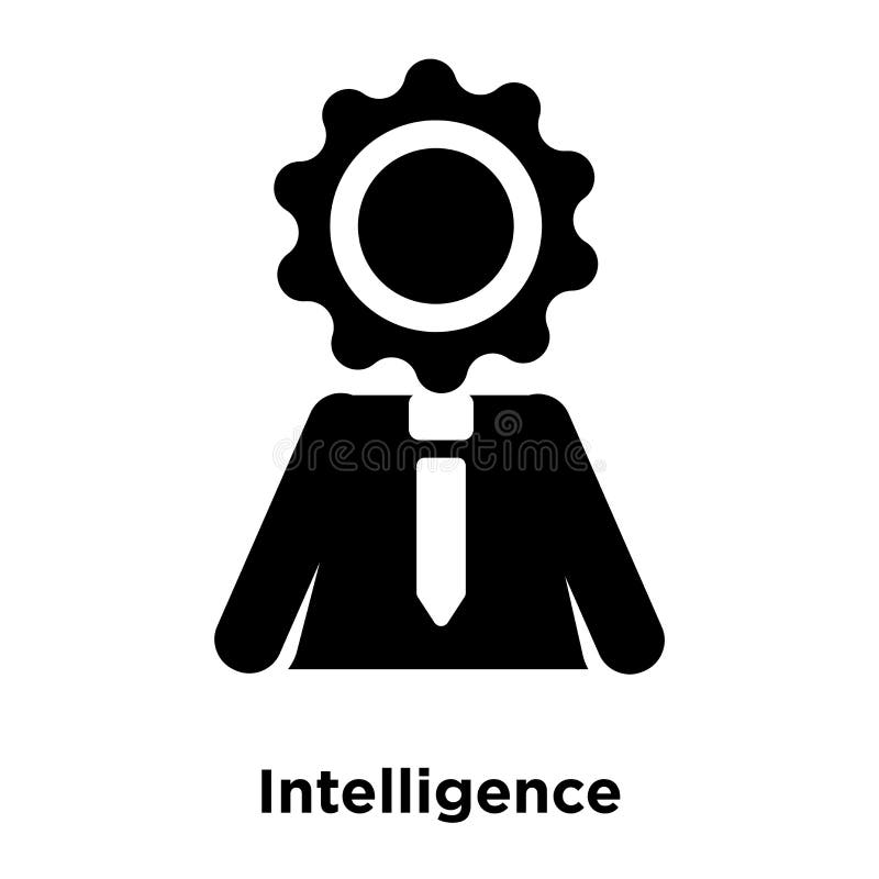 Intelligence Icon Vector Isolated on White Background, Logo Concept of ...