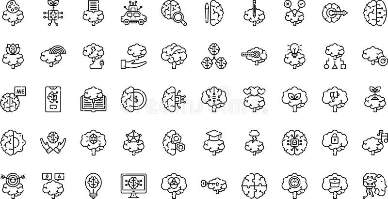 Intelligence Icons High-Quality Vector Icons Collection with Editable ...