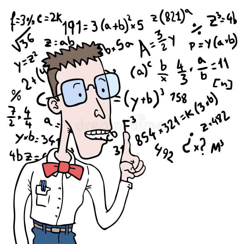 Intelligence man stock vector. Illustration of science - 31278959