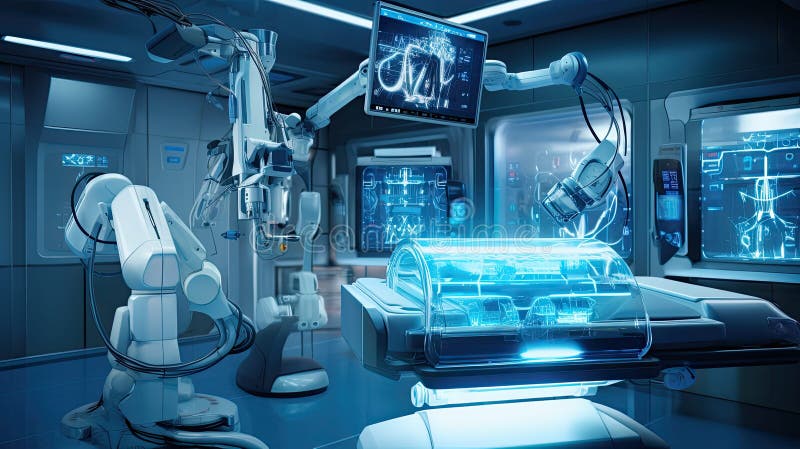 Intelligence New Technology Stock Illustration - Illustration of ...