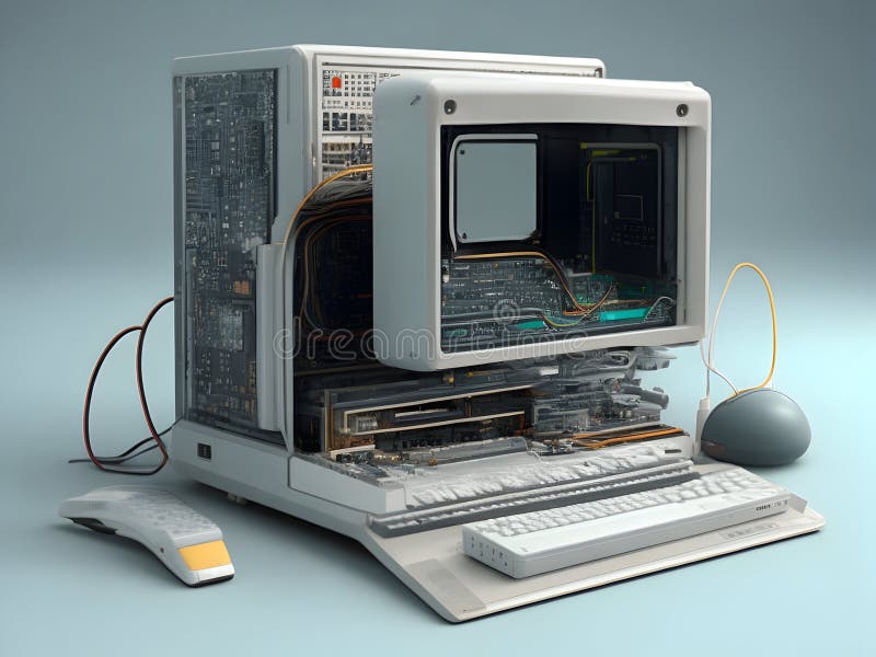 Intelligence in Silicon: Captivating Smart Computer Imagery Stock ...