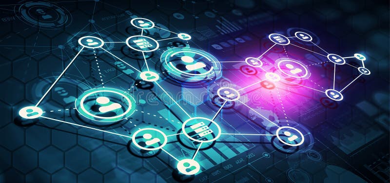 Intelligence Technology Background Stock Image - Image of digital ...