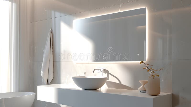Intelligent Bathroom Mirror with Built in High Tech Smart Features ...