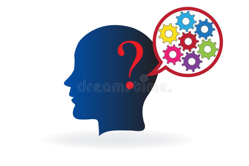 Intelligent Brain Thinking in Solutions Logo Vector Stock Vector ...