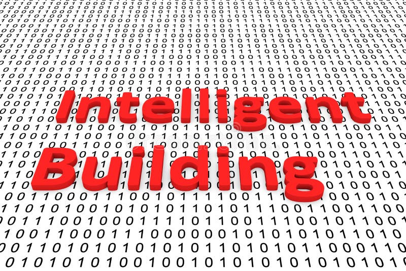 Intelligent building stock illustration. Illustration of smart - 86148531