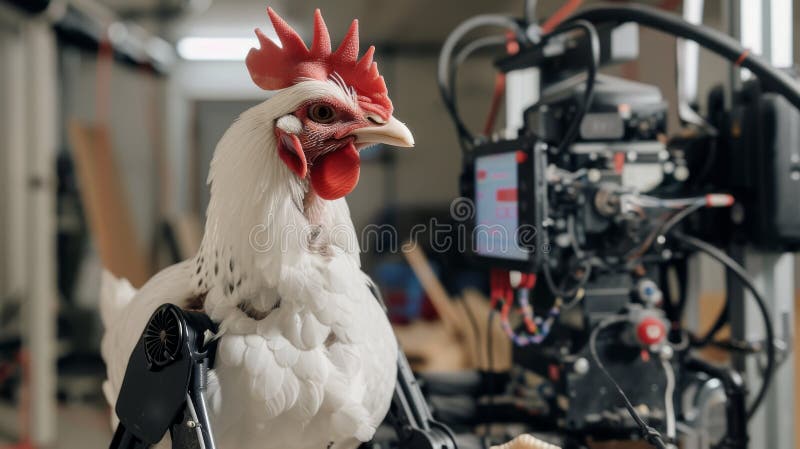 Chicken Robot Stock Illustrations – 704 Chicken Robot Stock ...