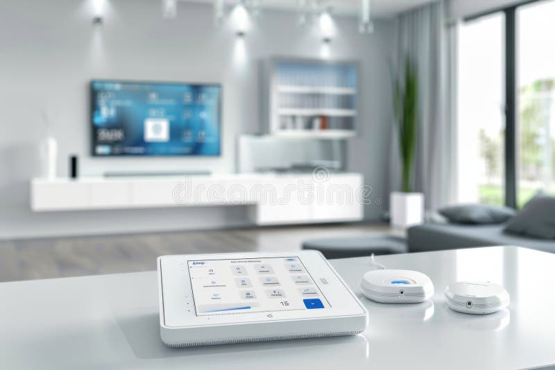 Intelligent Home Studio Security Concept, Ultra-camera Resolution ...