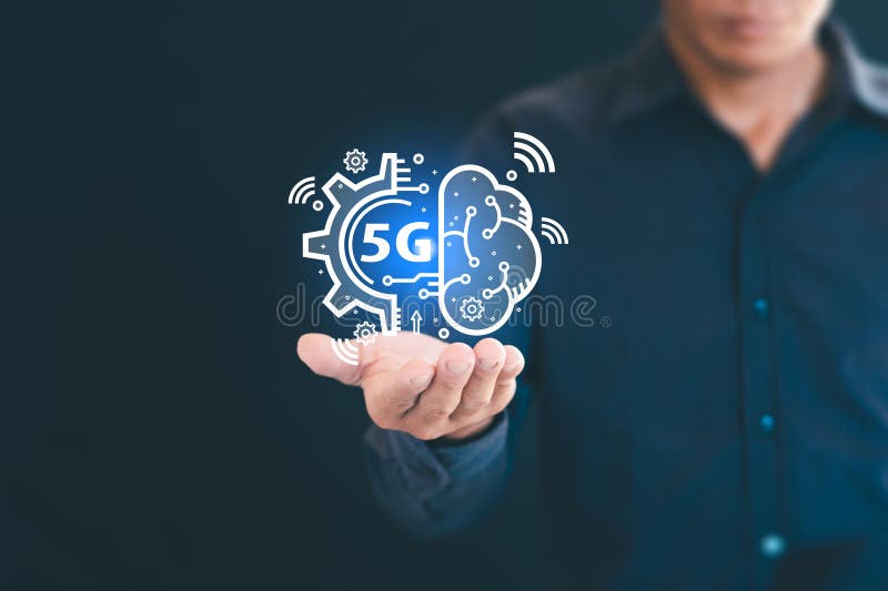 Intelligent Internet of Things High Speed Internet 5G Digital Marketing ...